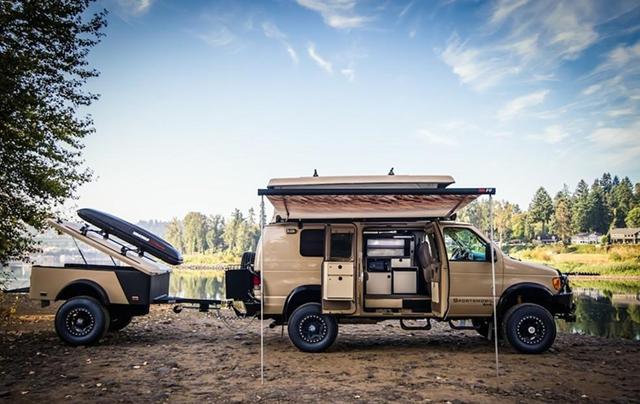 $19,800, 2007 Ford Sportsmobile 4X4 Diesel Adventure Camping Matching ...