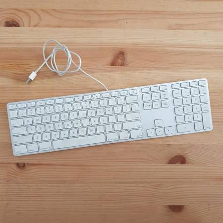 Apple A1243 USB Aluminum Keyboard Mac iMac Pro - $10 (Chicago Midway ...