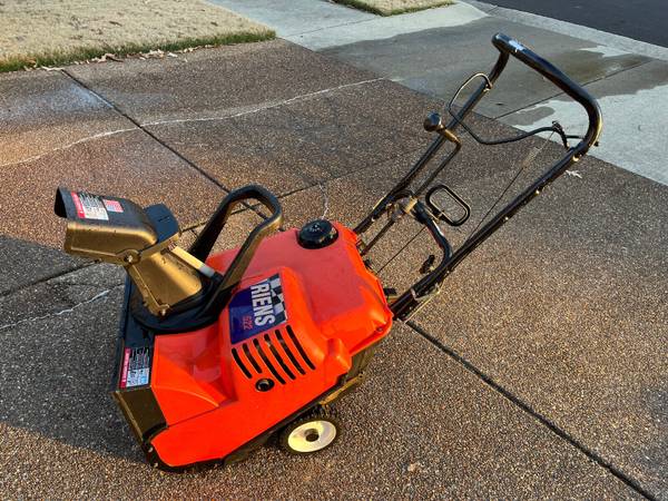 Ariens Snowblower Snow Blower $275 | Garden Items For Sale | Chicago ...