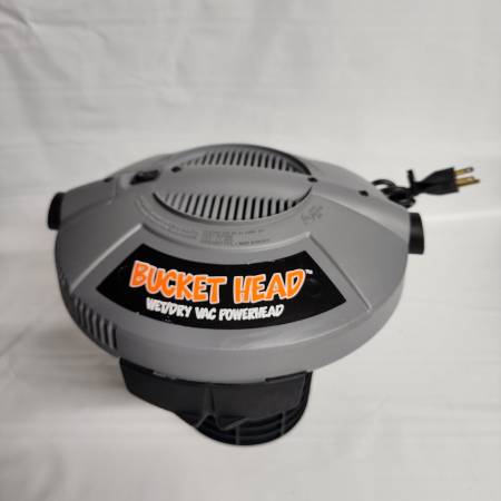 Bucket Head, 5 Gallon 1.75 Peak HP Wet/Dry Shop Vacuum Powerhead Only ...