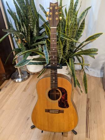 Southern jumbo Washburn D25S/N guitar - Martin D25 copy - Japan made ...