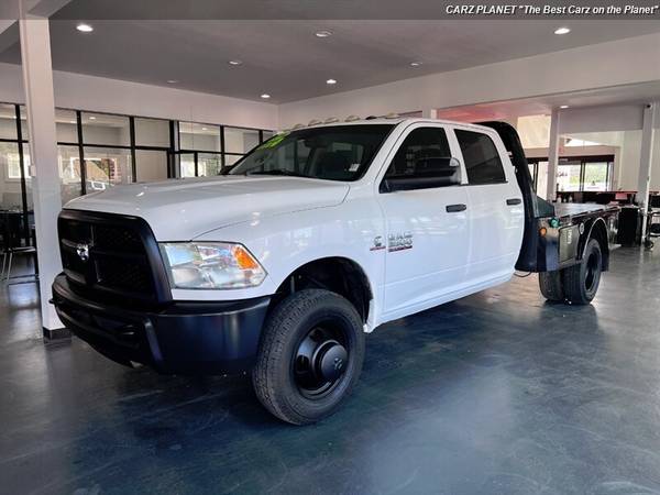 2014 Ram 3500 4x4 4WD Dodge FLAT BED DUALLY DIESEL TRUCK RAM 3500 ...