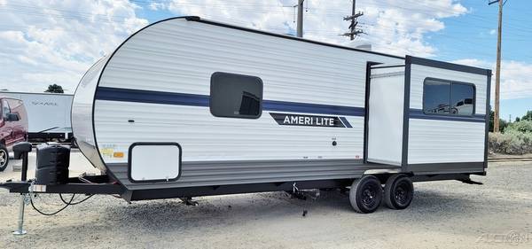 2022 Gulf Stream Ameri-Lite 24RLS; FIREPLACE + OUTSIDE BEVERAGE CENTER $19,995 | RV, RVs for ...