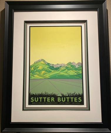 Jake Early Sutter Buttes #25 $1,750 | Arts & Crafts for Sale | Chico ...