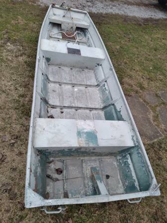 12 foot aluminum Jon Boat for lake,pond,pond maintenance,display $350 ...