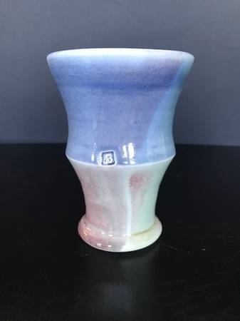 Marked Glazed Pottery Vase Tumbler Marked Letter B inside a Square 5 1 ...