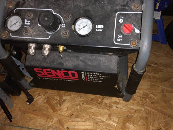 Senco Pc0968n Air Compressor, 1-3/4 hp, 4.5 gal, 200 psi $160 | Tools ...