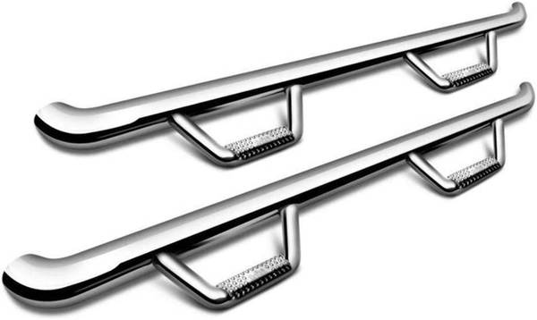 Smittybilt / N-Fab stainless nerf bars running boards - Toyota Tundra ...