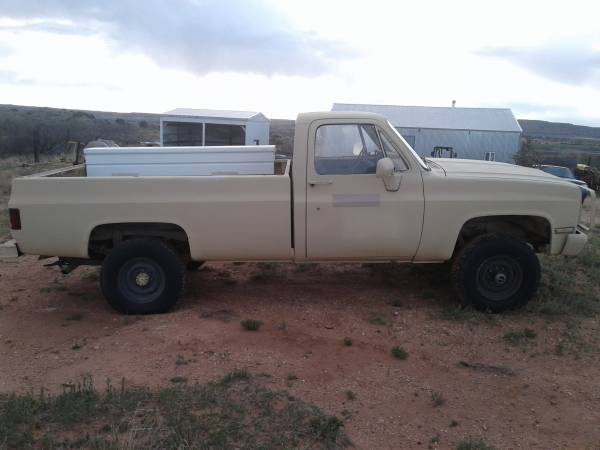1984 Chevy M1008 1 ton 4x4 CUCV K30 - $4500 (Tucumcari) | Cars & Trucks ...