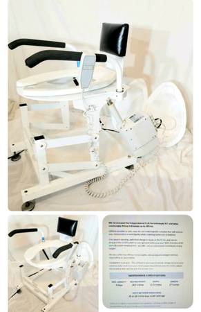 LIFT SEAT INDEPENDENCE II Motorized Toilet Lift System Commode Chair ...