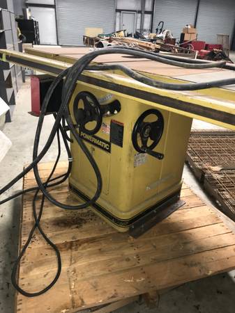 Table Saw Powermatic 66 $2000obo $2,000 | Tools For Sale | College ...