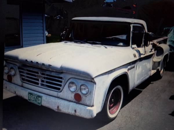 1964 Dodge D100 stepside pickup nice western truck - $4500 (central ...