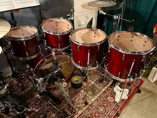 Pearl Classic Maple 5-Piece Drum Set Shell Pack $1,200 | Musical ...