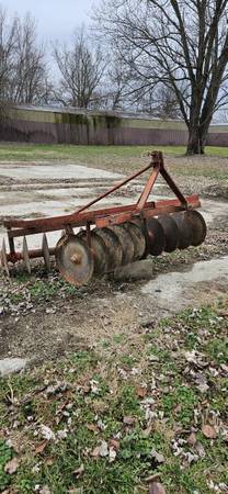Pittsburgh Forging 5 3pt 2 row disc harrow $400 | Garden Items For Sale ...