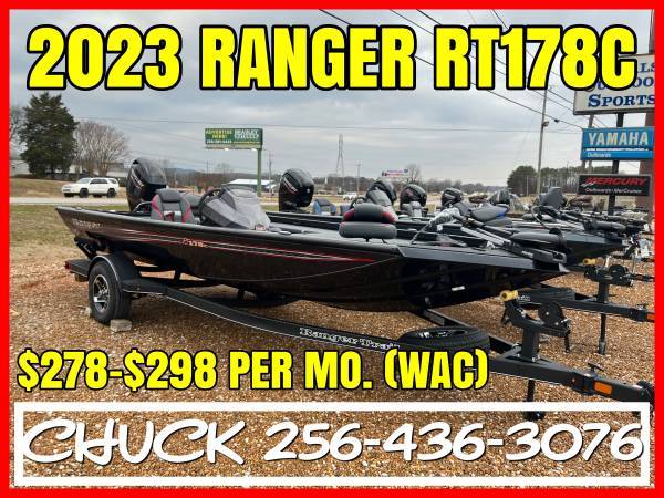 2023 RANGER RT178C ALUMINUM CRAPPIE / BASS FISHING BOAT!!! $28,020 ...