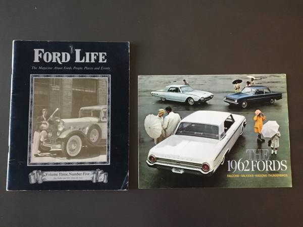 1963 Ford Life Magazine + The 1962 Fords Poster $15 | Books For Sale ...
