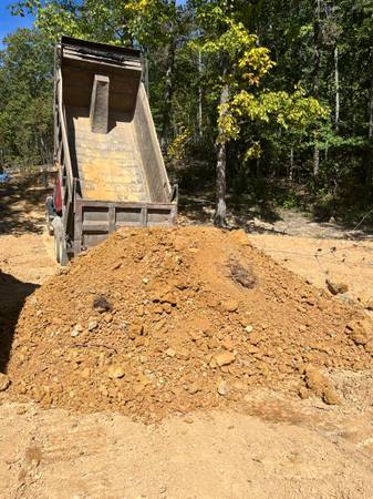 fill dirt delivered 20 tons - consider trades for building materials ...