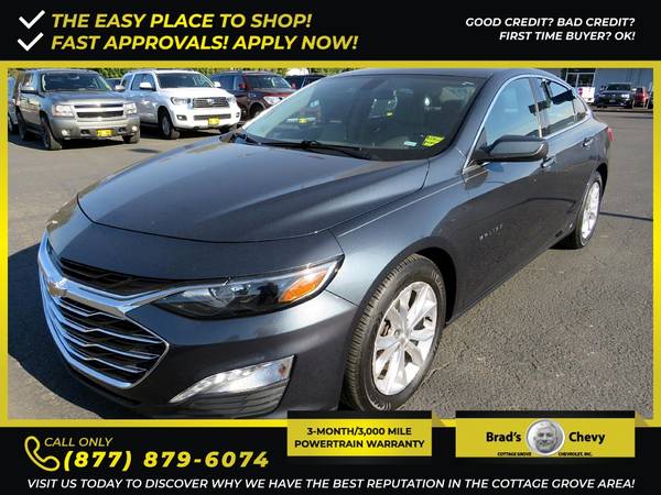 2020 Chevrolet Malibu LT - $395 (Brad's Cottage Grove Chevrolet) | Cars ...