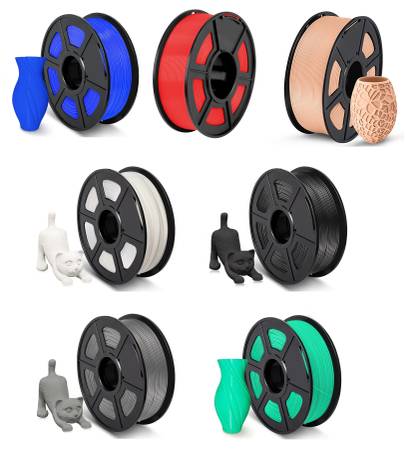 NEW 3D PRINTER PLA or PETG Filament Print Printing material $25 ...