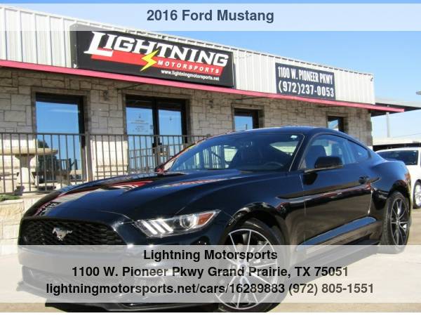 2016 Ford Mustang 2dr Fastback EcoBoost Premium Financing Available ...