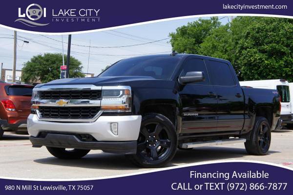 2017 Chevrolet Chevy Silverado 1500 Crew Cab LT Pickup 4D 5 3/4 ft - WE ...