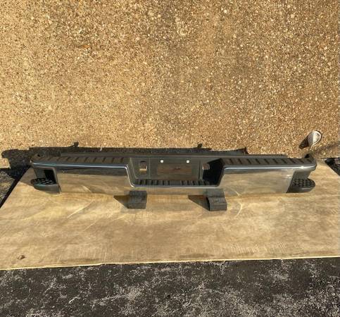 2019-2022 Chevy Silverado Gmc Sierra 1500 Rear Bumper Face Bar Factory ...