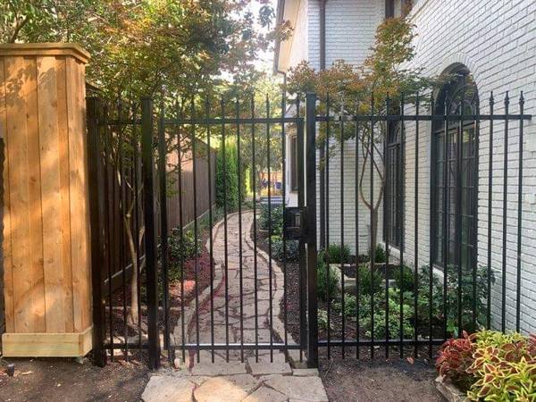 Driveway Gates Metal gate Frames Custom Iron entry Gates Fences new ...