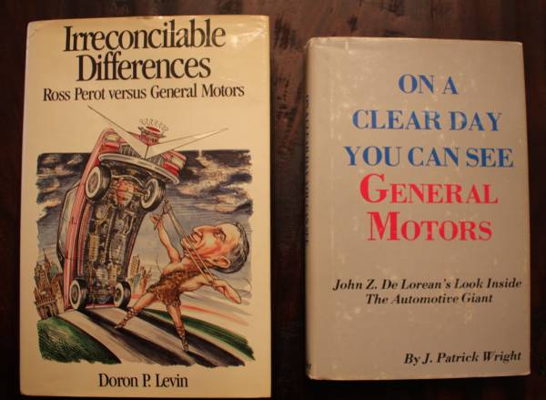 General Motors (GM) EDS Books - Ross Perot & John Z. De Lorean $5 ...