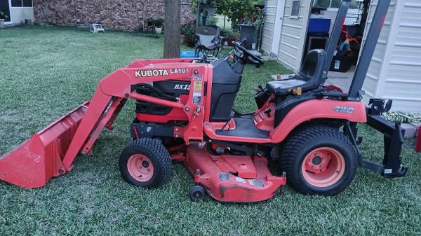 Kubota BX1500 4x4 Tractor with belly mower, loader, and plow $8,500 ...