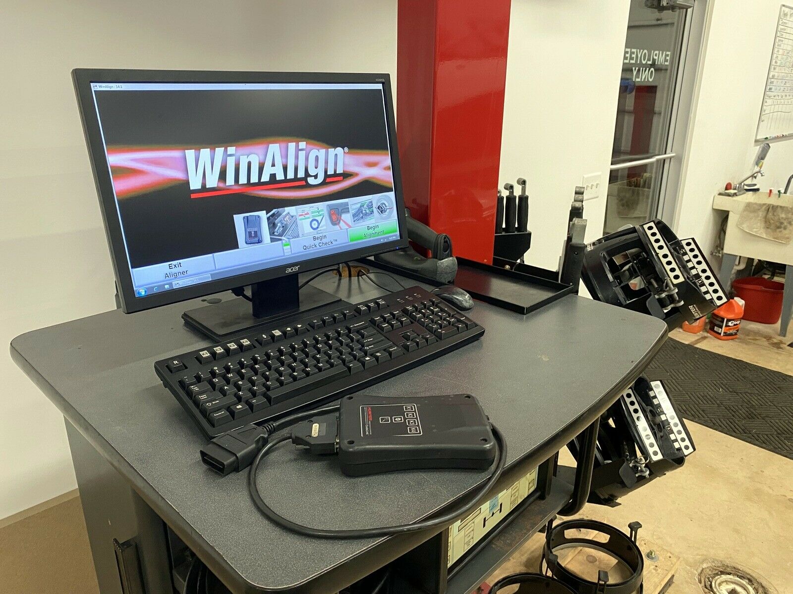 HUNTER Hawkeye ELITE Alignment Machine with Quick Check Built in 2020 ...