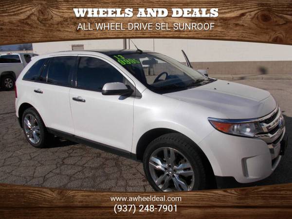 2011 FORD EDGE SEL SUNROOF ALL WHEEL PEARL WHITE LQQK - $10,495 (New ...