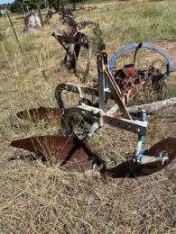 Three point 2 bottom plow with coulters $220 | Garden Items For Sale ...