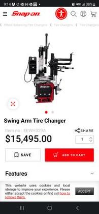 Snap On Wheel Balancer - Tools For Sale - Shoppok