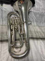 Yamaha YEP-321S Intermediate 4-Valve Euphonium 2010s - Silver-Plated ...