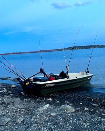 12ft John boat with Trolling motor $1,000 | Boats For Sale | Denver, CO ...