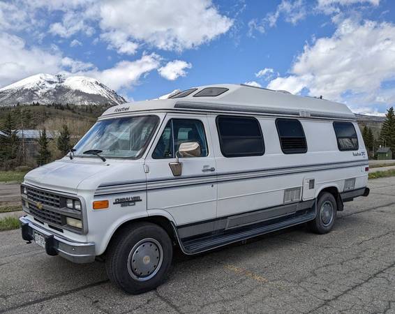 1992 Chevy Roadtrek 210 Popular - Low Mileage, Well-Maintained Camper ...