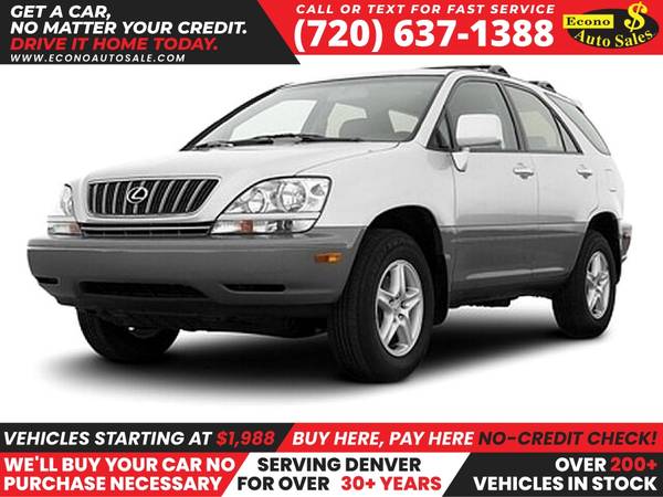 2003 Lexus RX Base - BUY HERE PAY HERE DENVER! $4,988 | Cars & Trucks ...