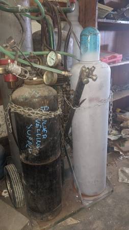 3 acetylene welding tanks 125,150,250 cu ft acetylene tanks | Tools For ...