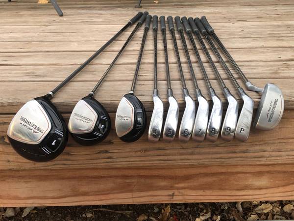 RH Acuity Voltage Complete Golf Club Set Driver Hybrid Irons PW Wedge ...