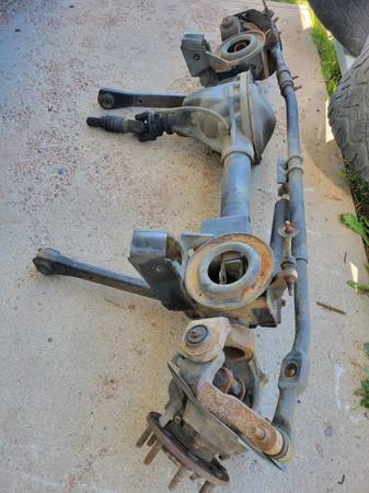 Ram 2500 4x4 complete 3rd gen front axle assembly to 2nd gen swap $600 ...