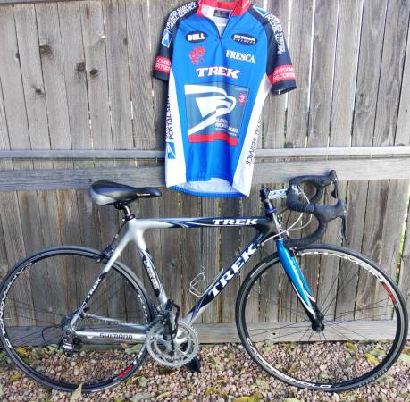 Trek 5900 Carbon Team USPS road bike all Campagnolo with team shirt ...
