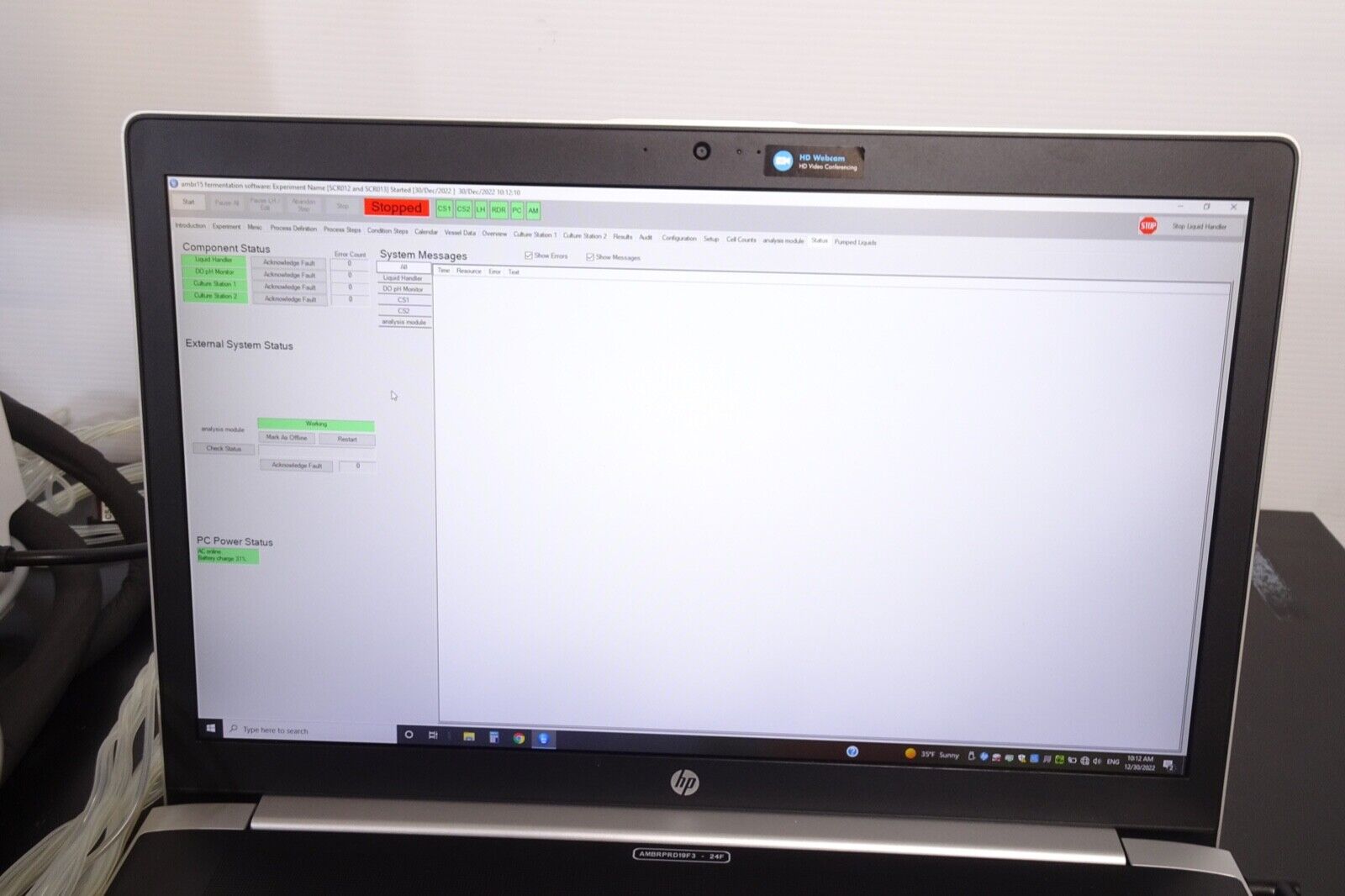 Sartorius Stedim AMBR 24 - 15f Fermentation Micro Bioreactor System ...