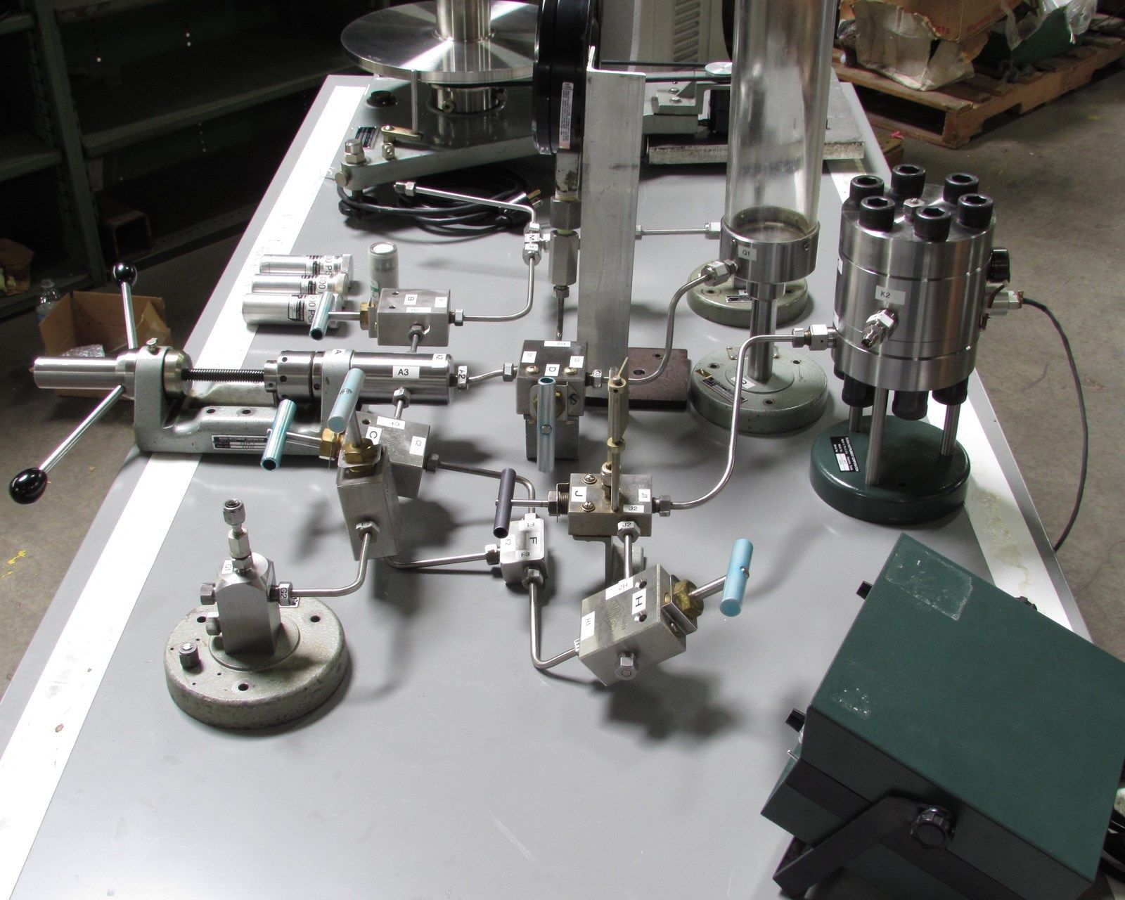 Ruska 2450 Dead Weight Pressure Calibration System | Musical ...