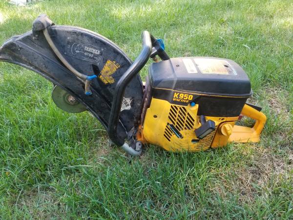Partner k950 Concrete saw holds a 16 inch blade $800 | Tools For Sale ...