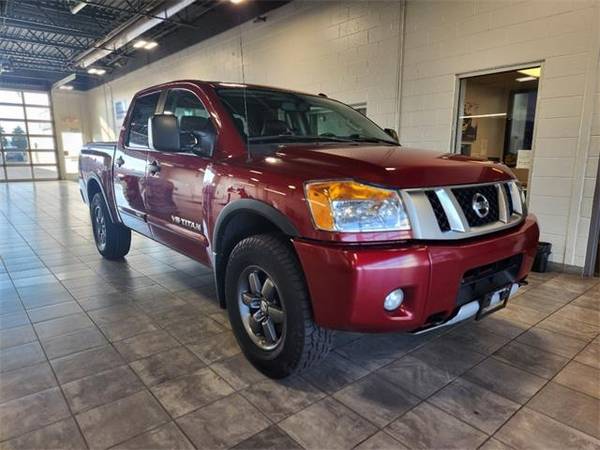 2015 Nissan Titan PRO-4X - truck - $20,000 (Nissan Titan Cayenne Red ...