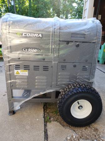 Cobra Industrial Generator 9500 Watt $1,500 | Garden Items For Sale ...