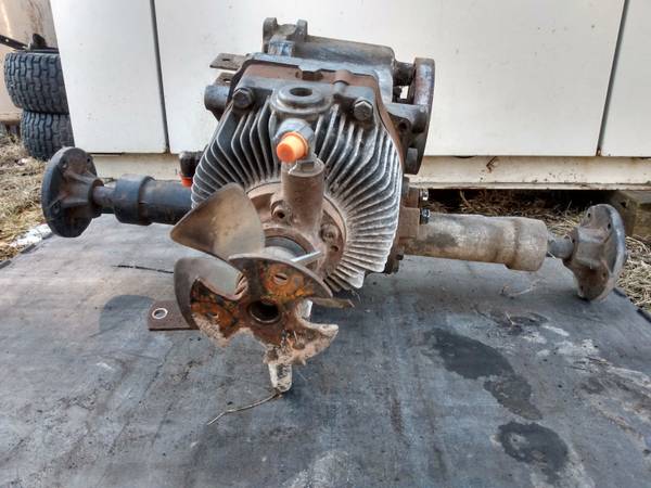 Ford Jacobsen LGT 2 speed Transaxle (Peerless) w/ Eaton Hydro drive ...
