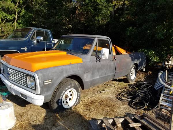 1972 Chevy Pick Up Project Truck - $3000 (Denton) | Cars & Trucks For ...