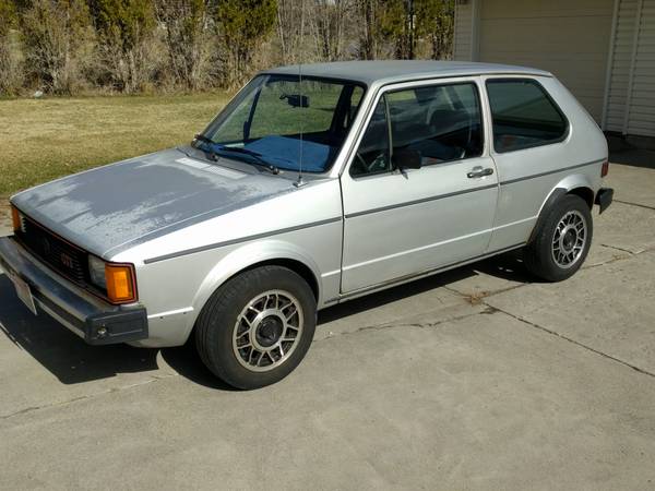 1984 VW Rabbit Turbo Diesel + extras - $3250 (Idaho Falls) | Cars ...