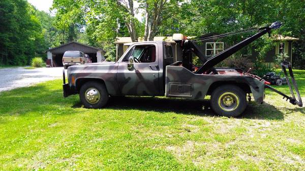 1977 Chevy wrecker - $2200 (Calvin) | Cars & Trucks For Sale | Eastern ...